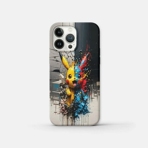 Colorful Electric Anime Phone Case Abstract Cartoon Art for iPhone 17 ...