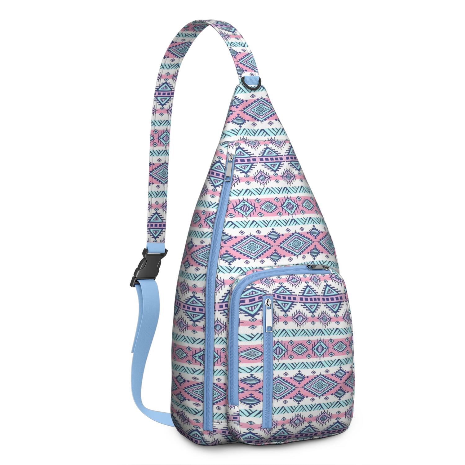 Colorful Ethnic Shoulder Bag - Multi-Functional Sling for Hiking ...