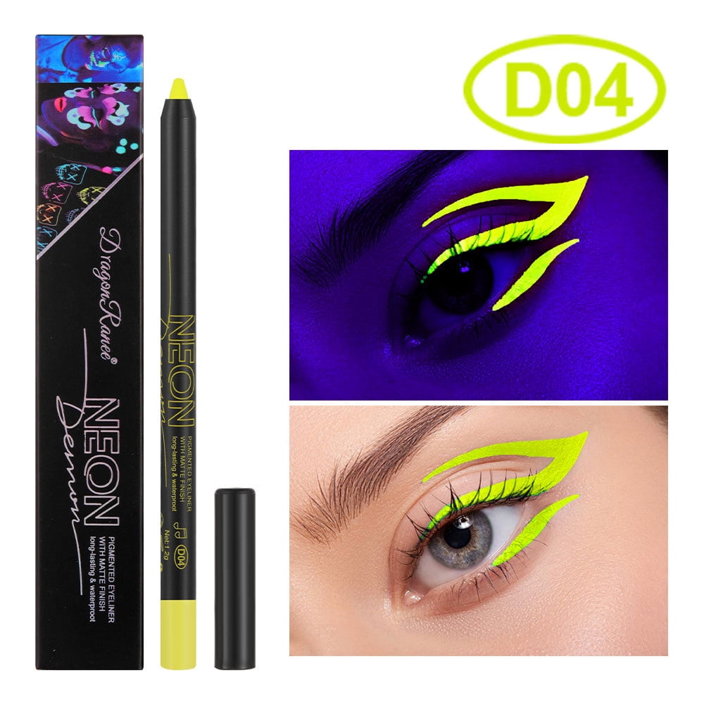 Colorful Eyeliner Pen Neon Eyeshadow Waterproof Face Paint Pencil ...