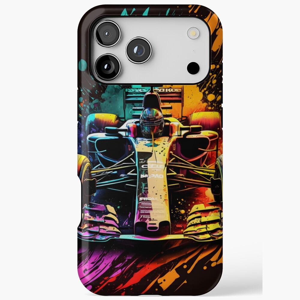 Colorful F1 Formula Racing Car iPhone Case 17 to 11 Pro Max - Walmart.com