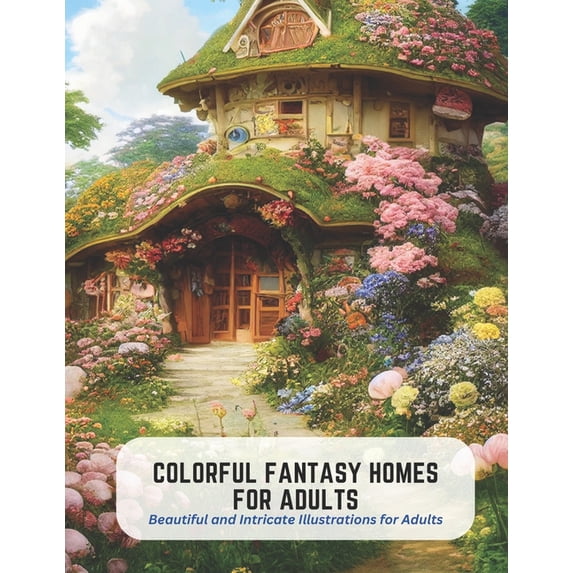 Colorful Fantasy Homes for Adults: Beautiful and Intricate ...