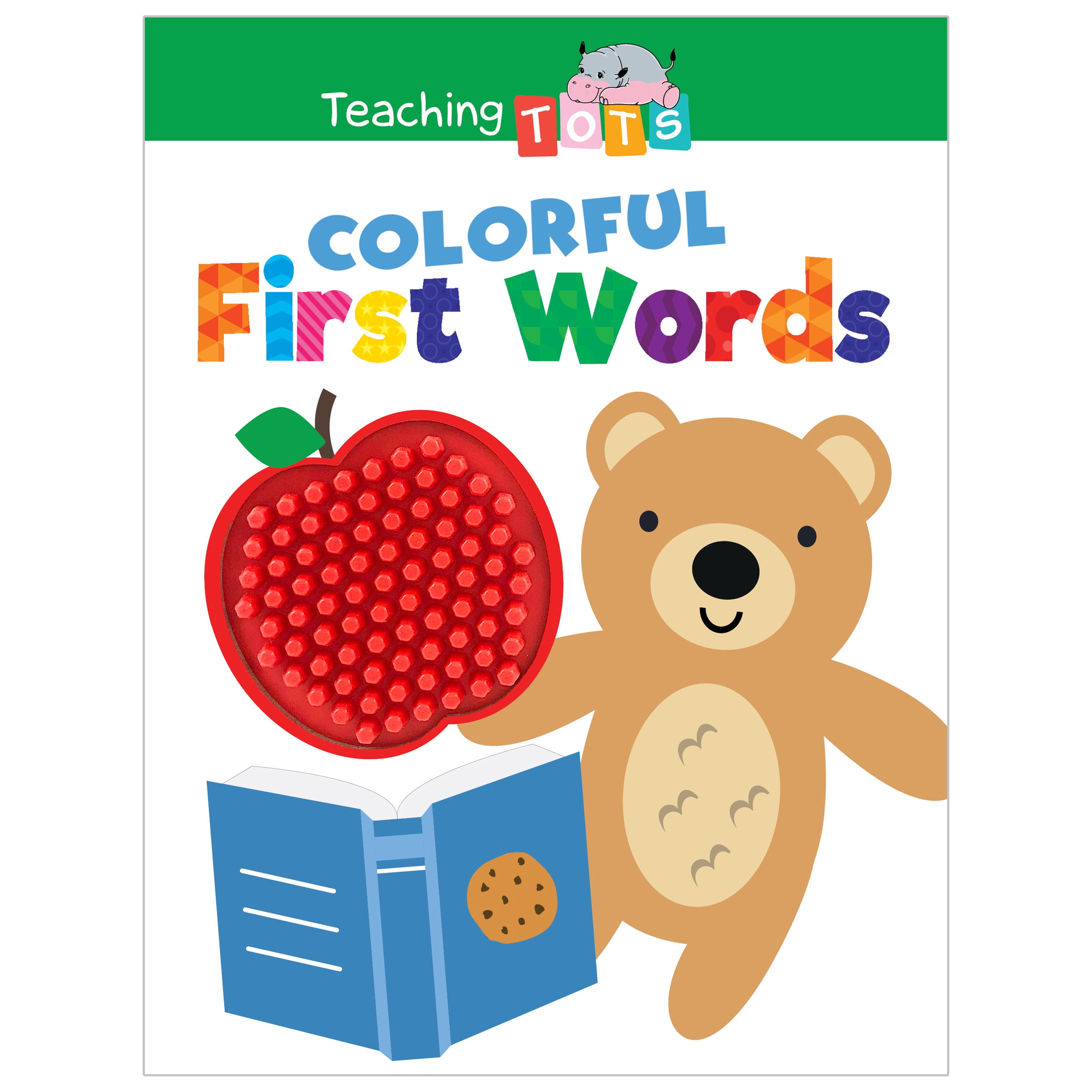 Colorful First Words - Silicone Touch and Feel Board Book - Sensory ...