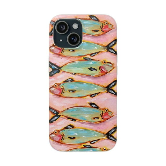 Colorful Fish Flexi Phone Case, Ocean Art Design iPhone 11–17 - Walmart.com