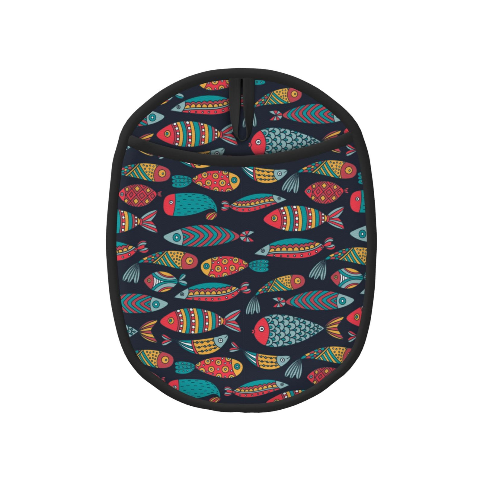 Colorful Fish Pot Holders for Kitchen - Heat Resistant Oven Mitts Hot ...
