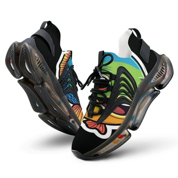 Colorful Fish Walking Shoes for Men Woman Lightweight Tennis Fashion ...