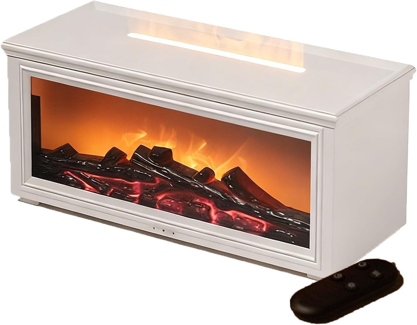 Colorful Flame Fireplace Aroma Diffuser, Fireplace Essential Oil ...