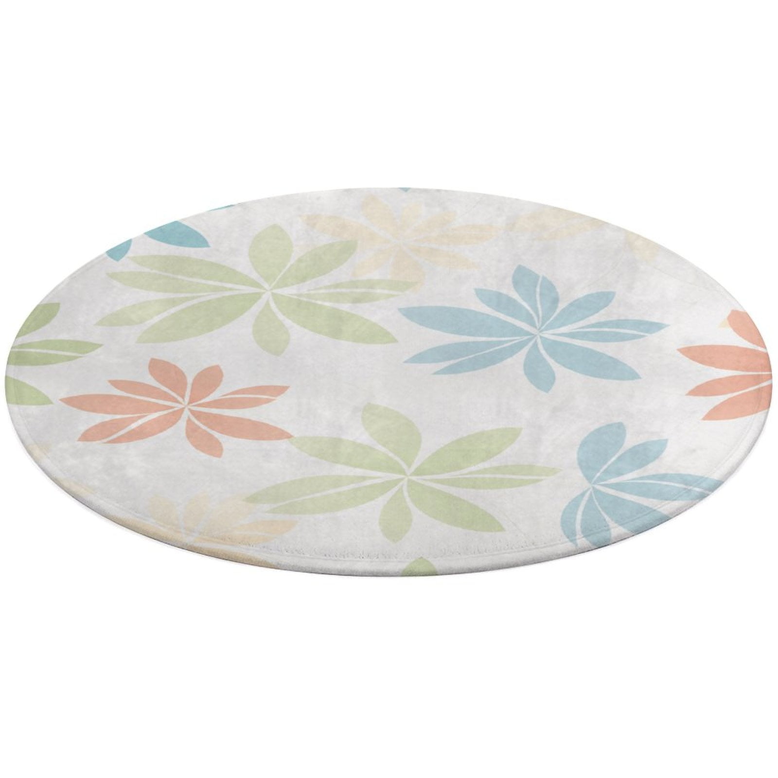 Colorful Floral Bohemia Round Carpet Living Room Carpet Modern And ...