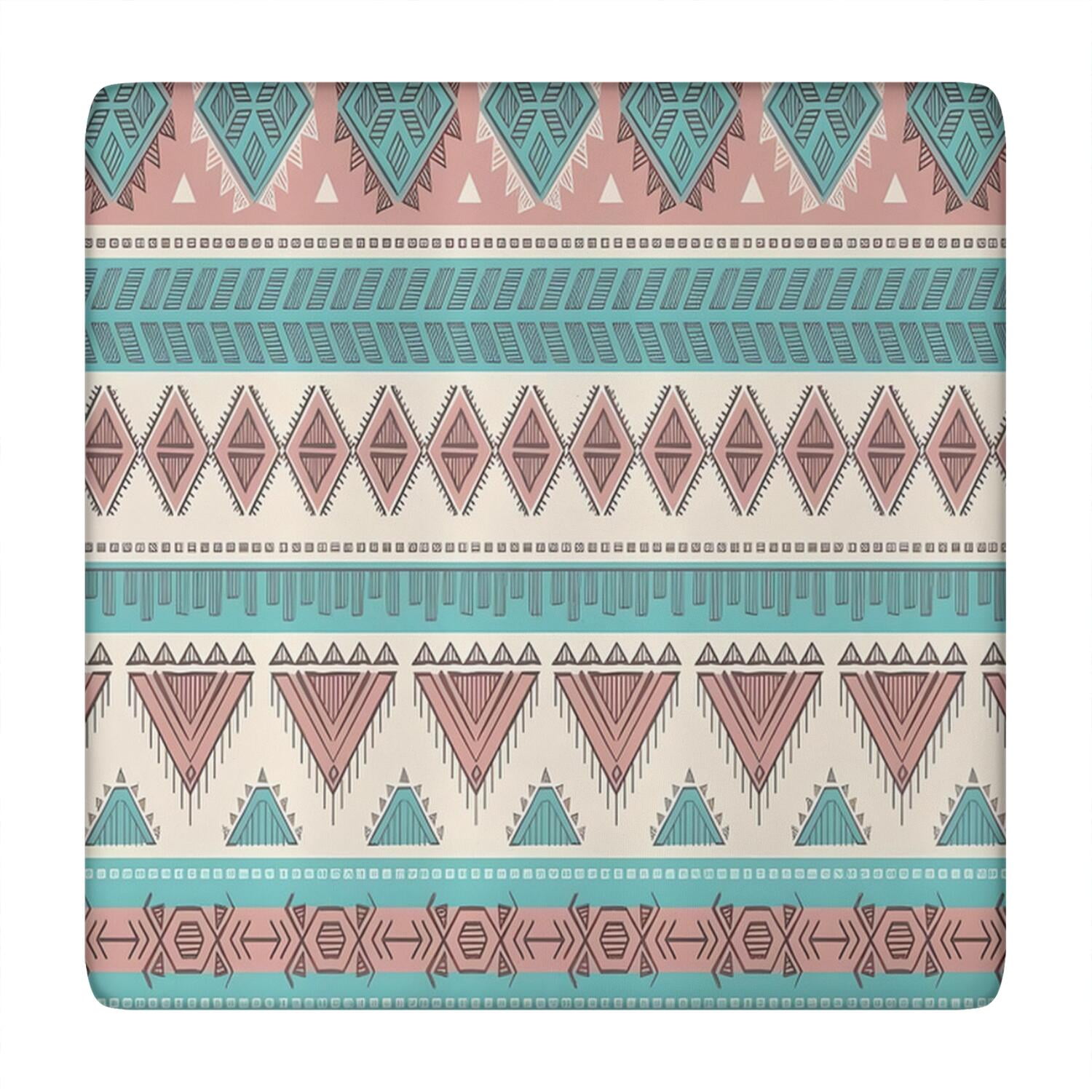Colorful Floral Design Table Cover with Stretch Fit for Bohemian Style ...