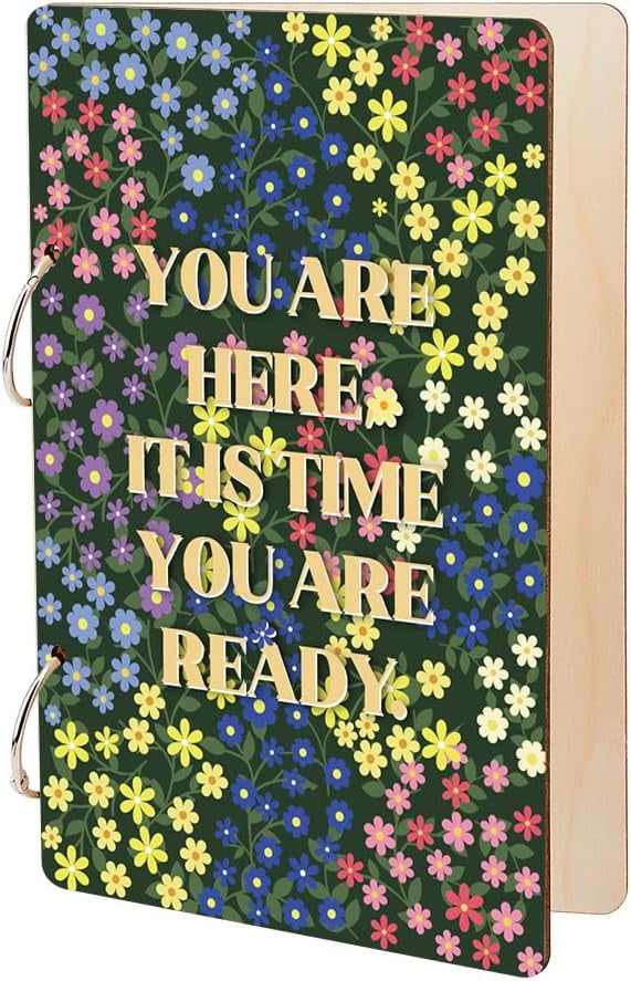 Colorful Floral Greeting Card Holder Organizer Wooden Card Keeper ...