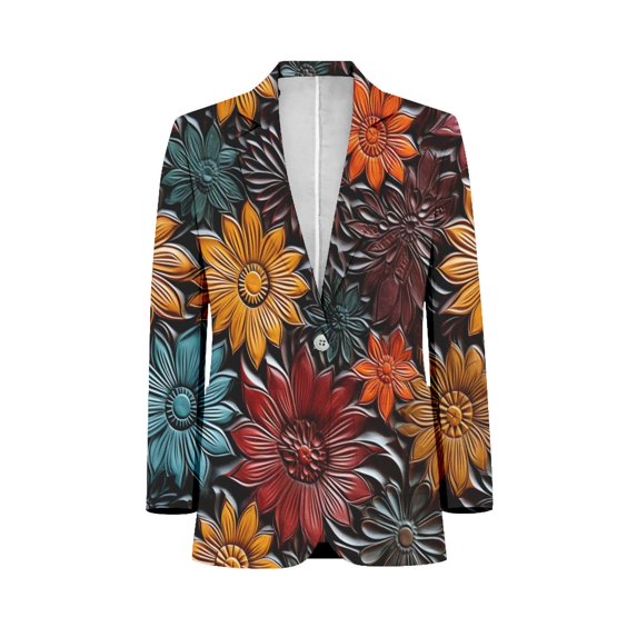 Colorful Floral Pattern, Vibrant Daisy Design, Bold Texture, Artistic ...