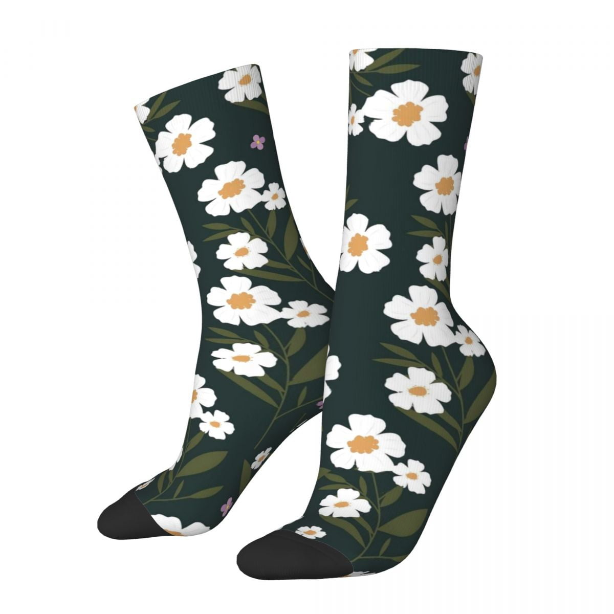 Colorful Floral Stockings Dots Print Socks High Quality Leisure Socks ...