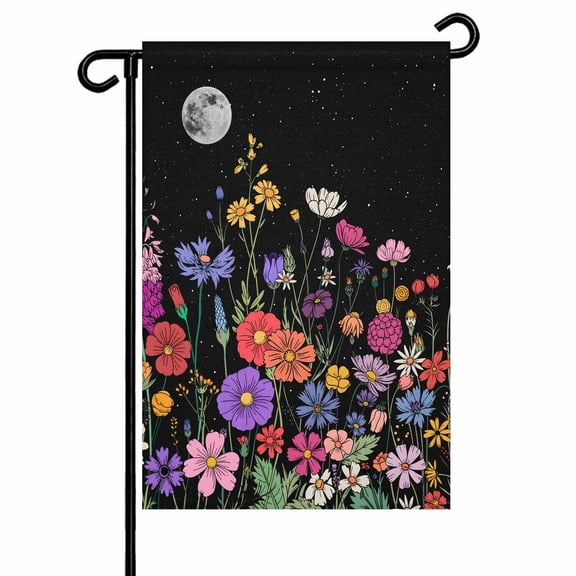 Country Flag With Moon