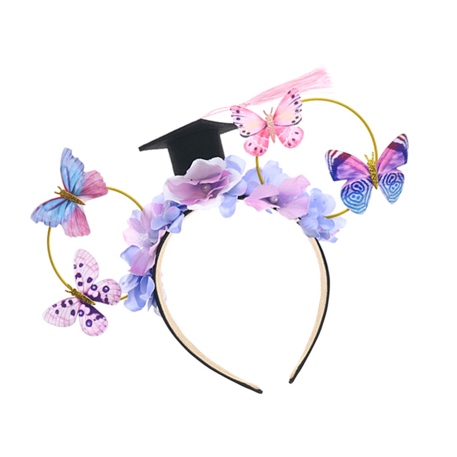 Colorful Flower Headbands For Kids Soft Fabric Hair Accessories Ideal ...