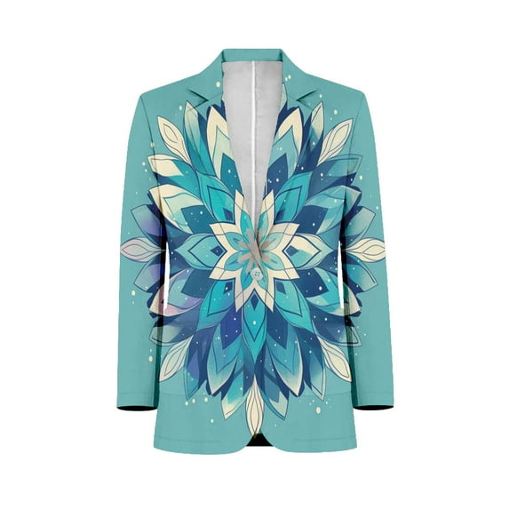 Colorful Flower Mandala Men Blazers Slim Clothing Summer Jacket Man ...