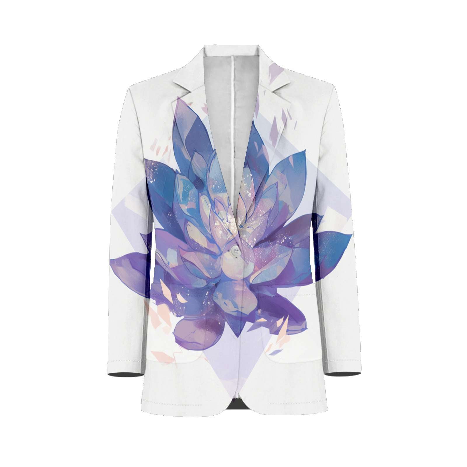 Colorful Flower Mandala Mens Suits Shawl Collar Slim Fit Suit Mens ...