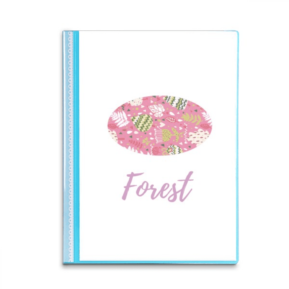 Colorful Flower Paint Book Sheet Protectors Portfolio Binder Folder ...