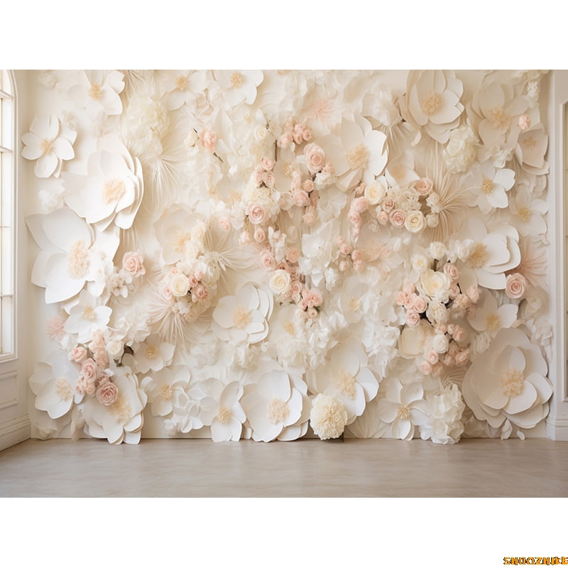 Colorful Flower Wall Photography Backdrops tic Rose Arch Wedding ...