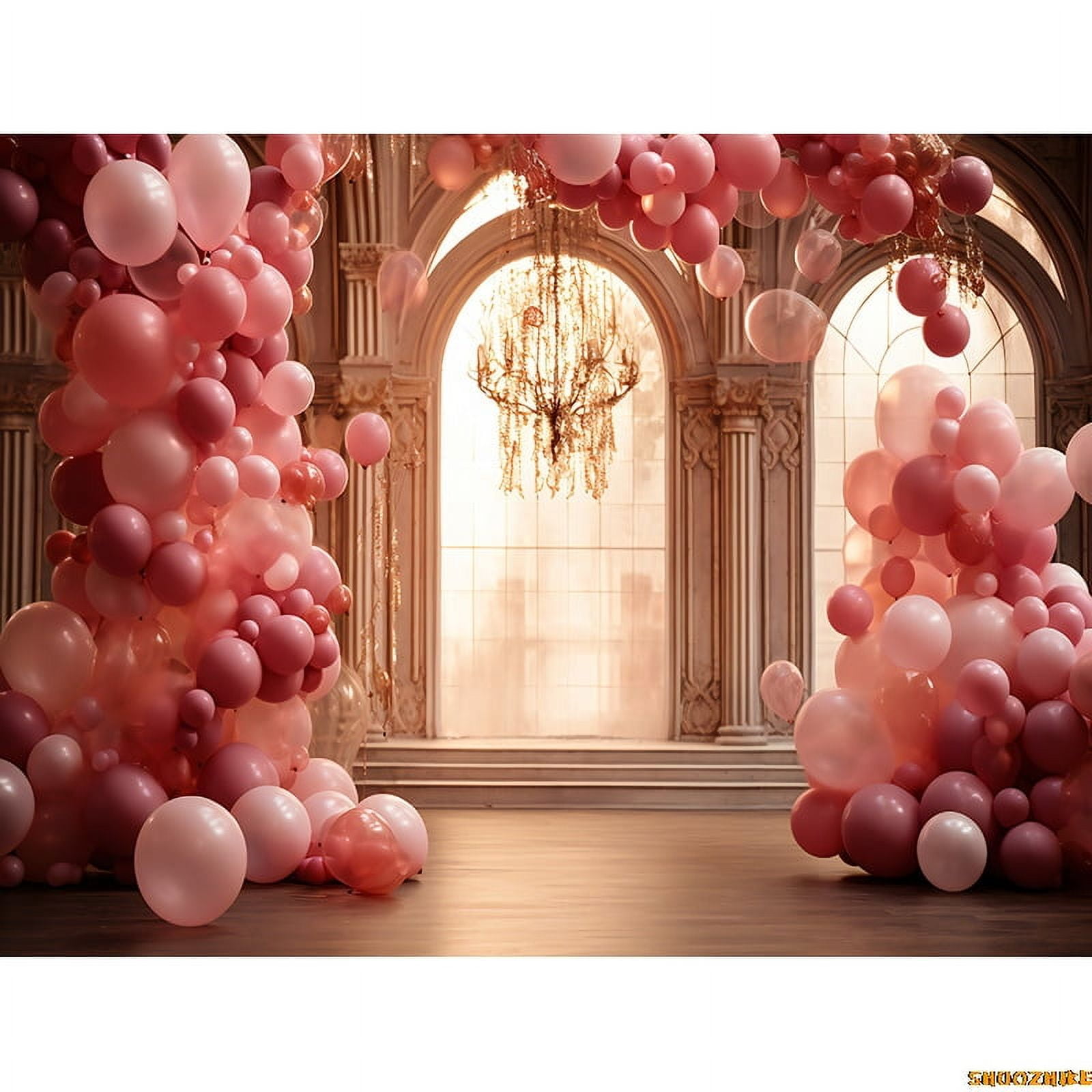 Colorful Flower Wall Photography Backdrops tic Rose Arch Wedding ...