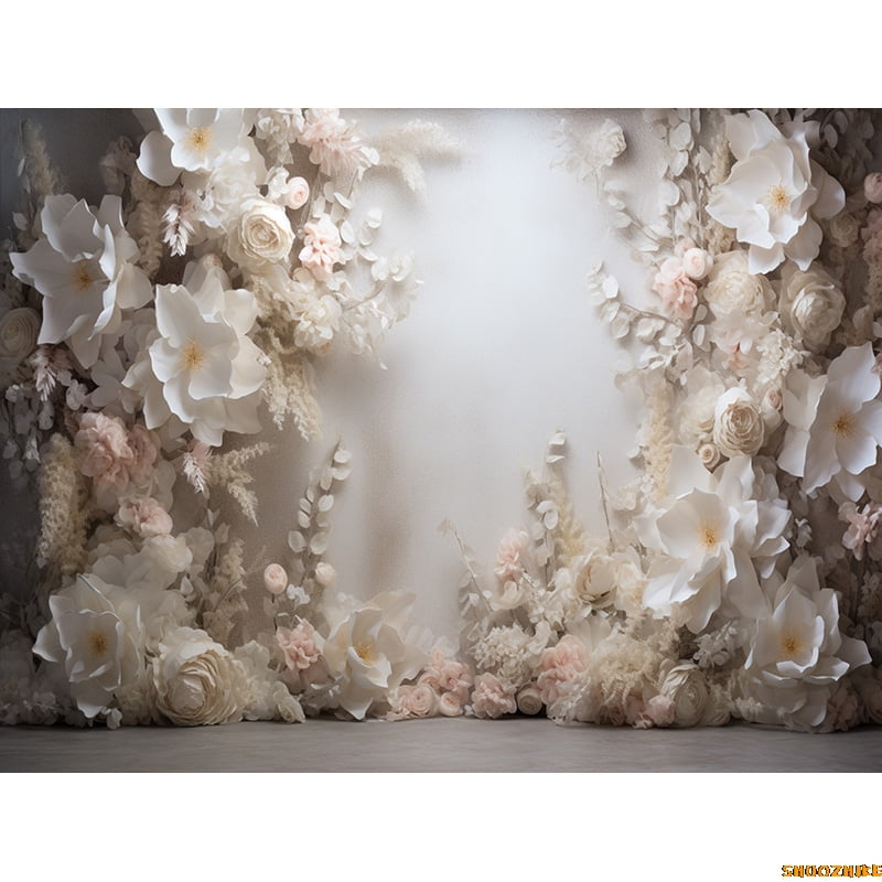 Colorful Flower Wall Photography Backdrops tic Rose Arch Wedding ...