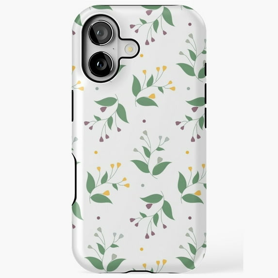 Colorful Flowers Beautiful Pattern Design Case iPhone 17 through 11 Pro ...