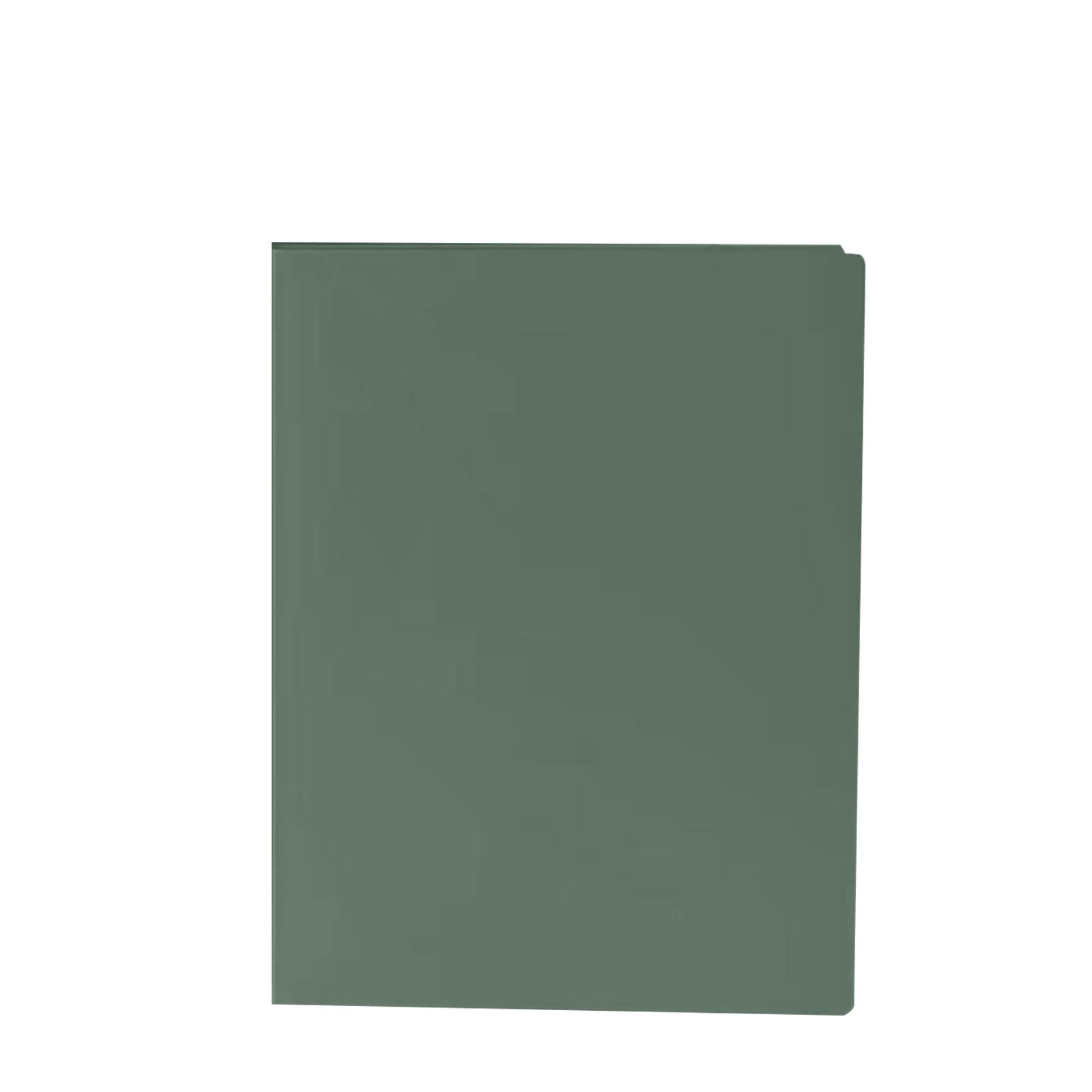 Colorful Folders for Filesa4 Plastic Presentation Book Gradient Green ...
