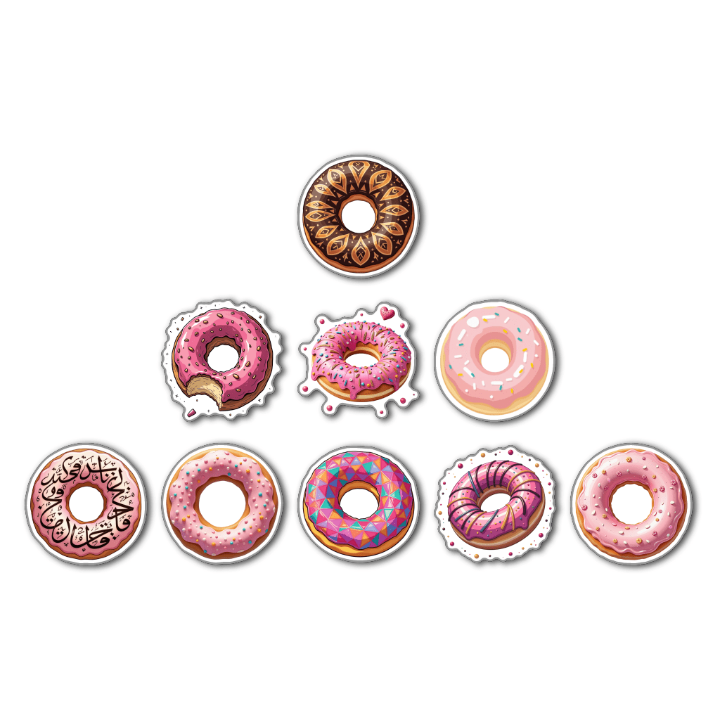 Colorful Fridge Magnet Kawaii Refrigerator Magnet Pink Magnetic Sticker ...