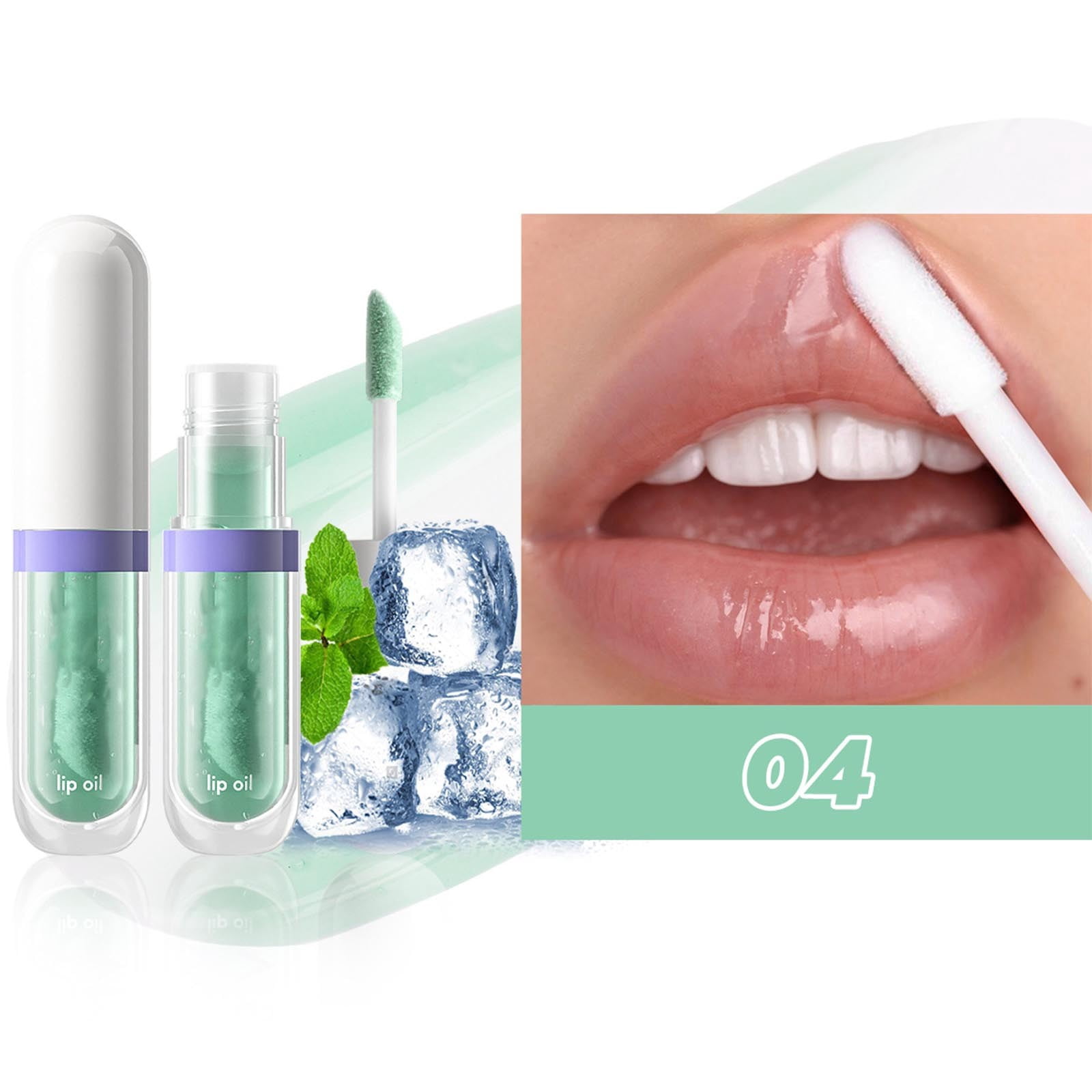 Colorful Fruit Flavored Lip Oil,Lip Enhancer,Hydrating Lip Mask ...