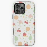 Colorful Fruit Pattern Aesthetic Art iPhone Case 17 16 15 14 13 12 11 ...