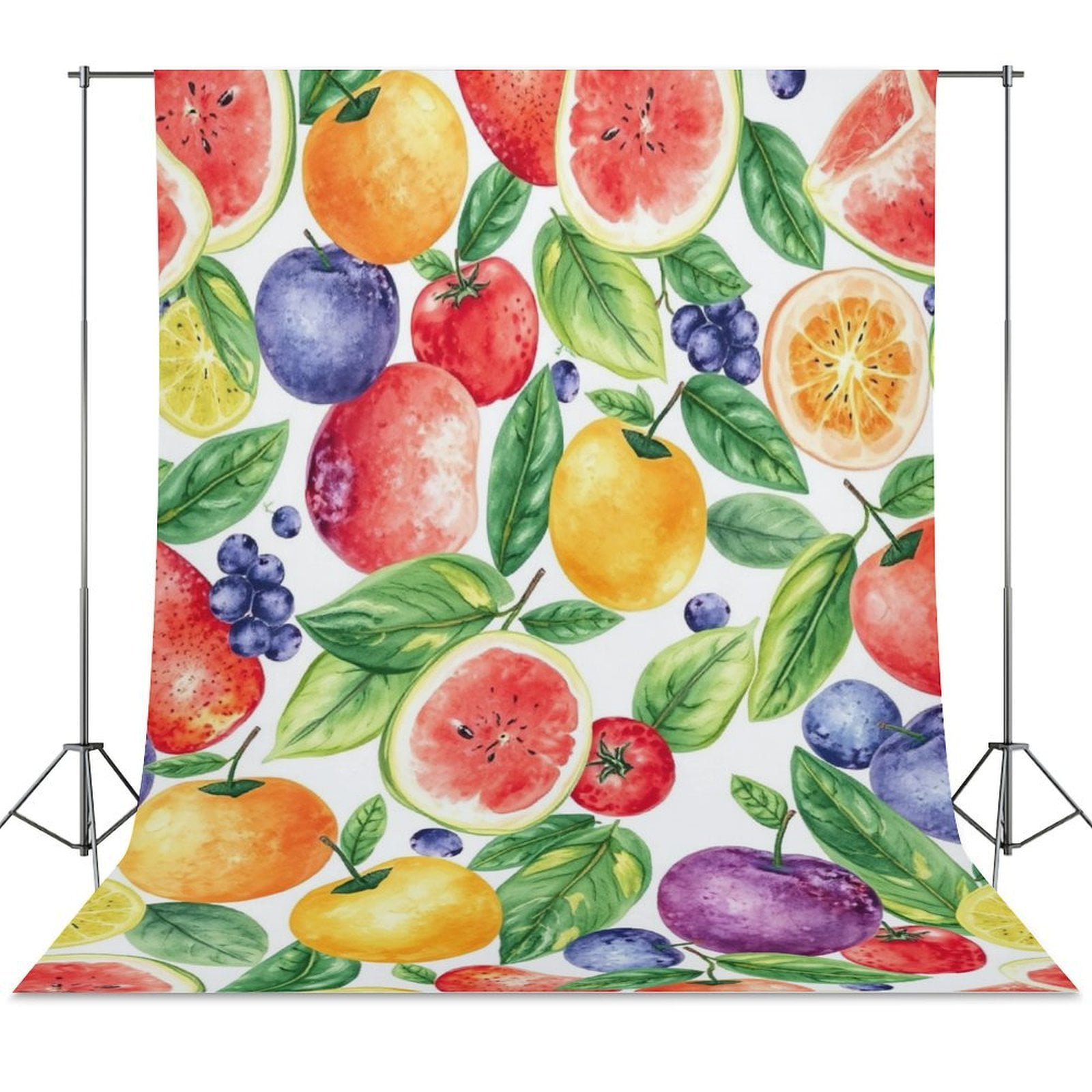 Colorful Fruit Pattern Decorations BackdropPortrait Photography ...