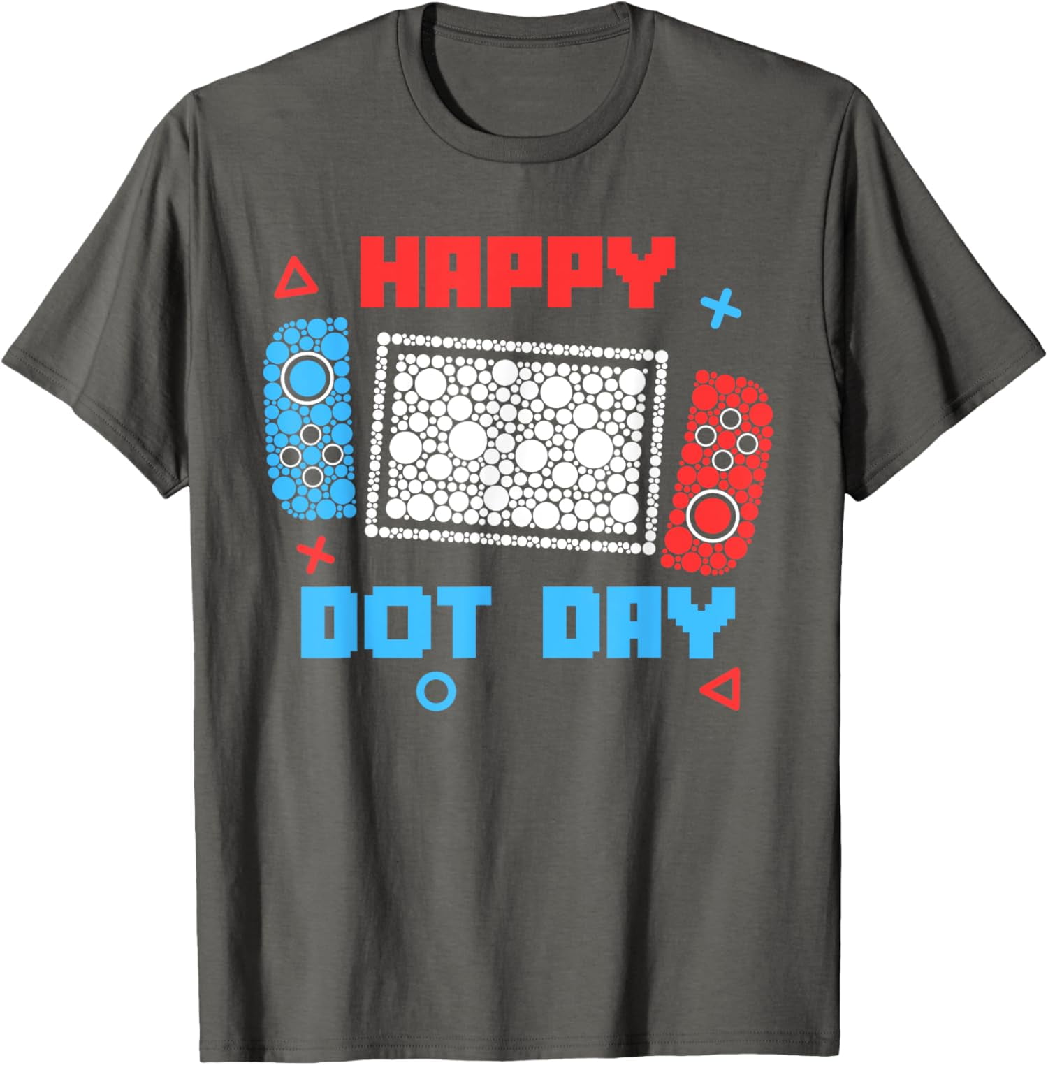 Colorful Game Controller Graphic for Happy Dot Day Gamer Boys ...