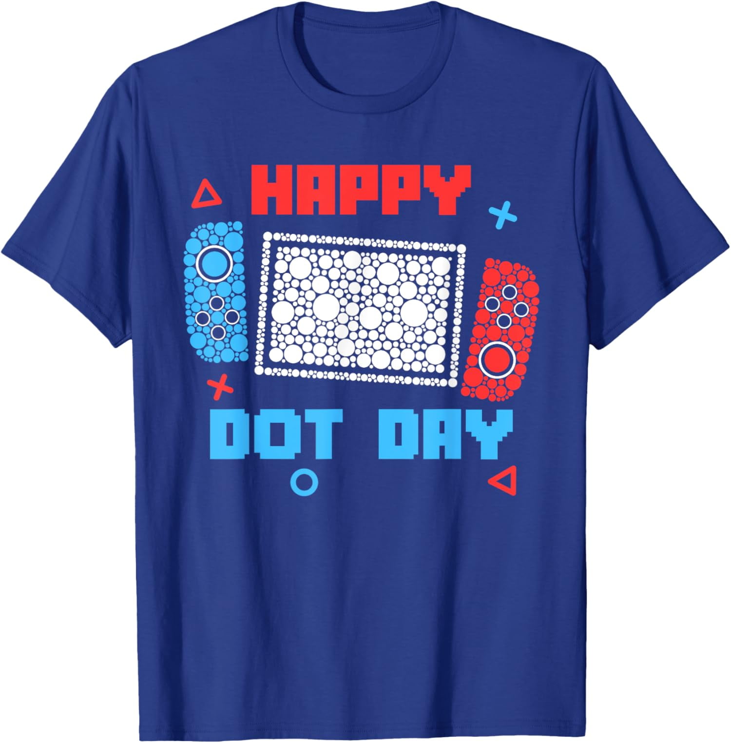 Colorful Game Controller Graphic for Happy Dot Day Gamer Boys ...