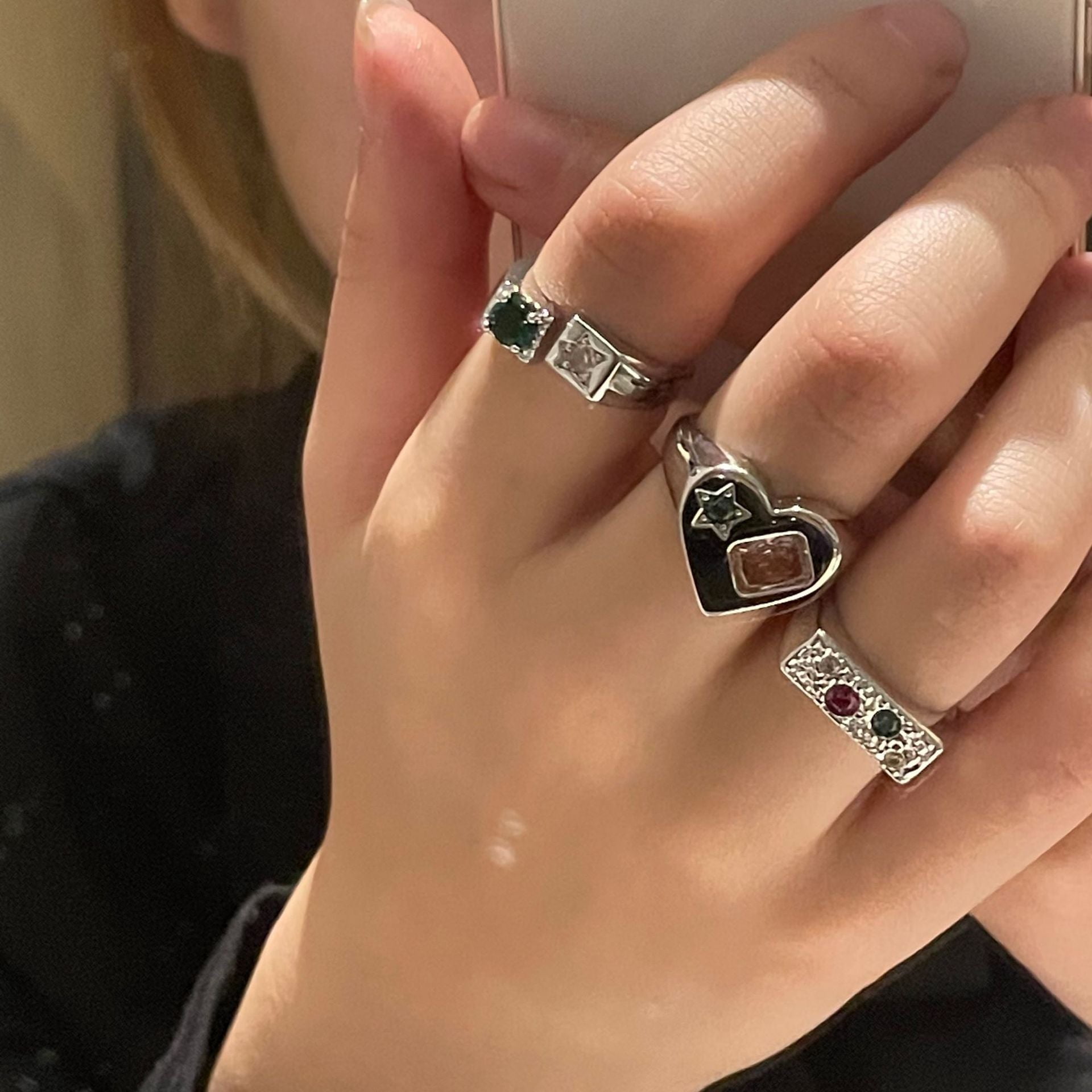 Colorful Gemstone Rings - Walmart.com