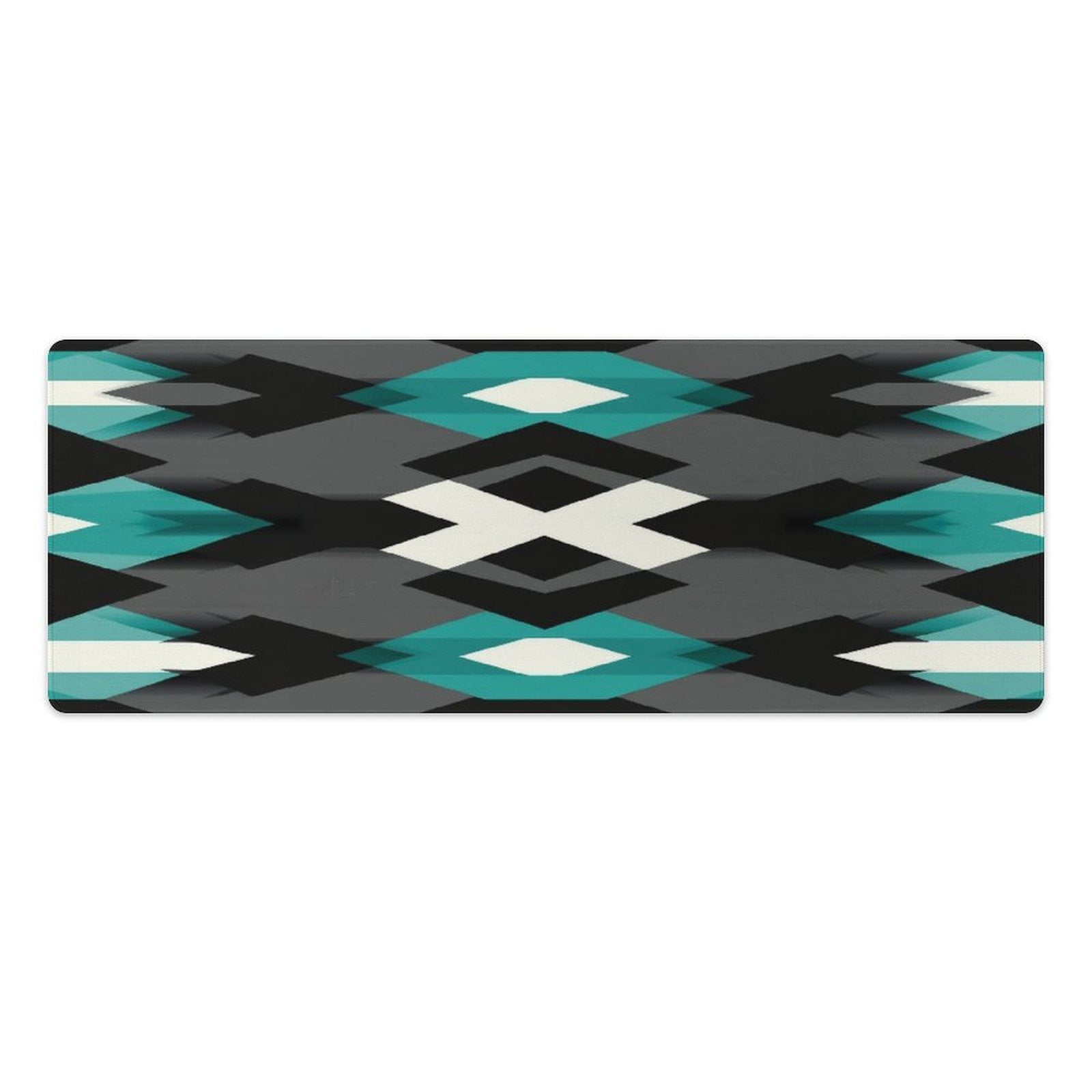 Colorful Geometric Lines Kitchen Mats Pvc 2PCS, Non-Slip Kitchen Pvc ...