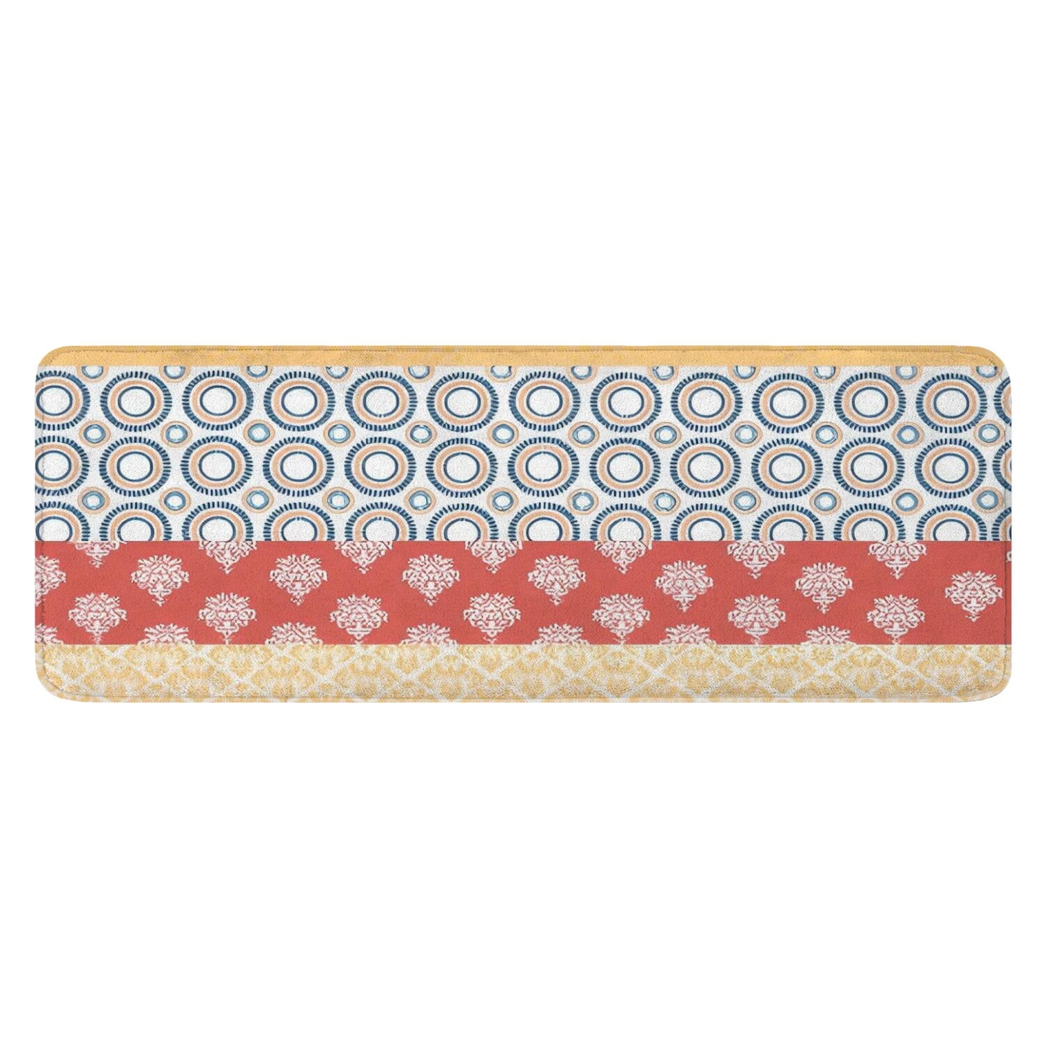 Colorful Geometric Striped Pattern Kitchen Rug Mat,Kitchen Runner Rugs ...