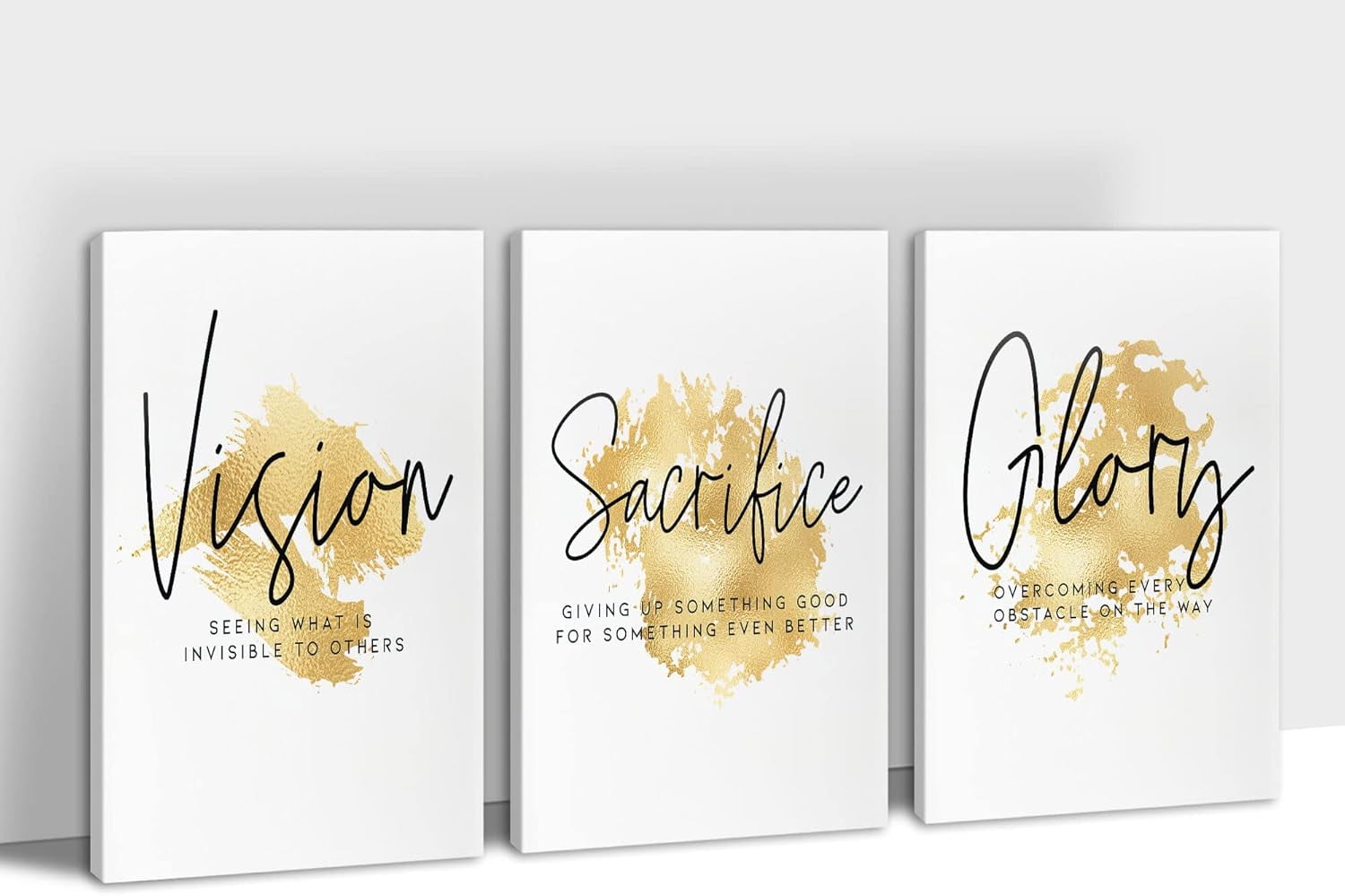 Colorful Gradient Aura Angel Numbers Poster Canvas Print Artwork Room ...