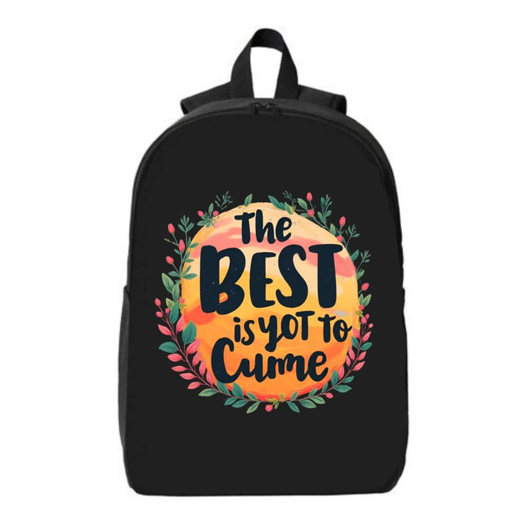 Colorful Gradient Sunset Design Laptop Backpack for College & High ...