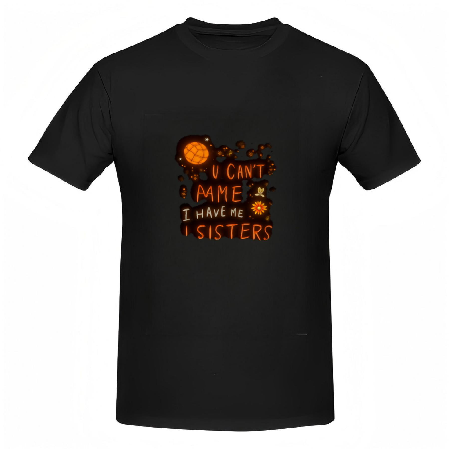 Colorful Graphic Cotton T-Shirt for Women - Playful Orange Basketball ...
