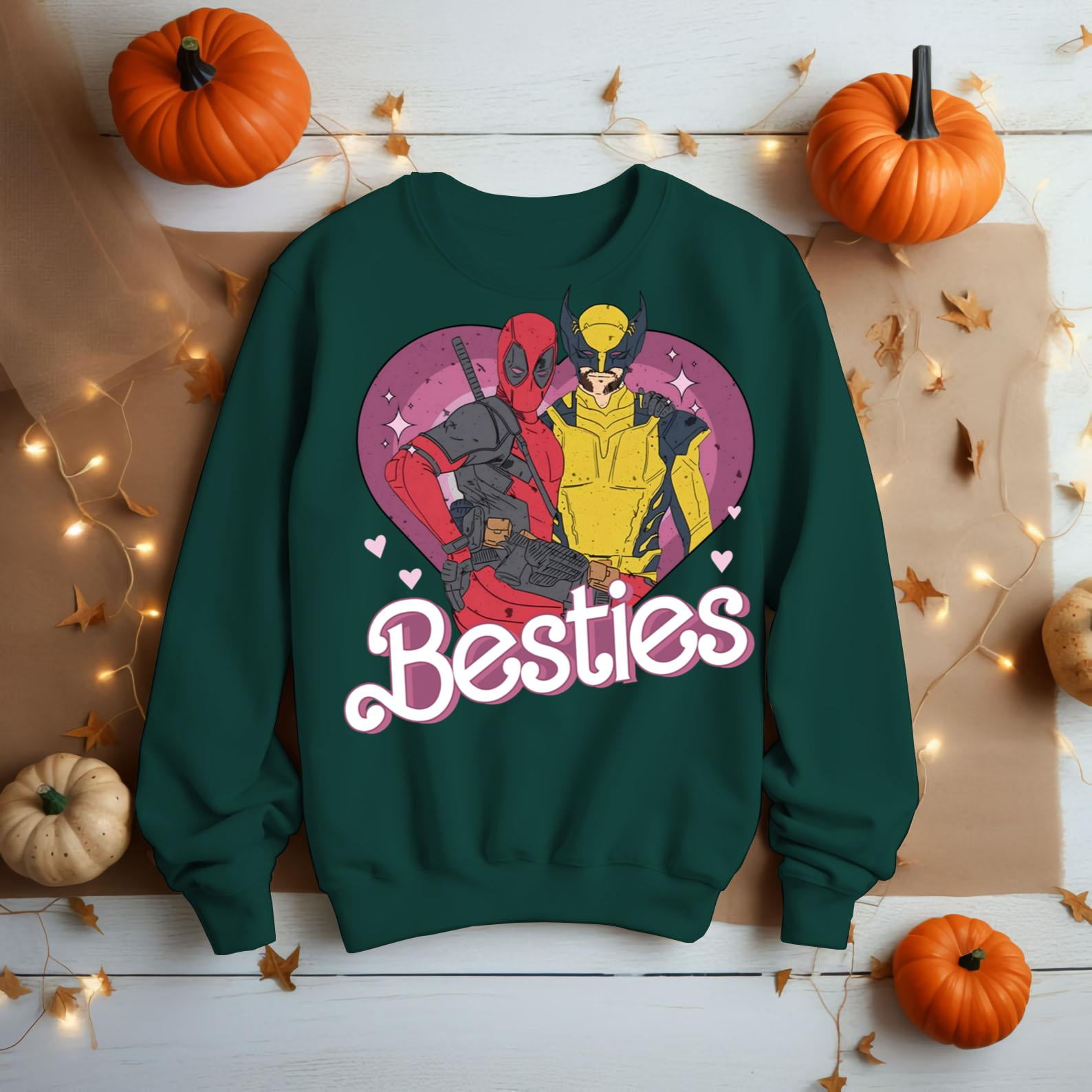 Colorful Graphic Shirt featuring Friends Forever Design, Superhero Duo ...