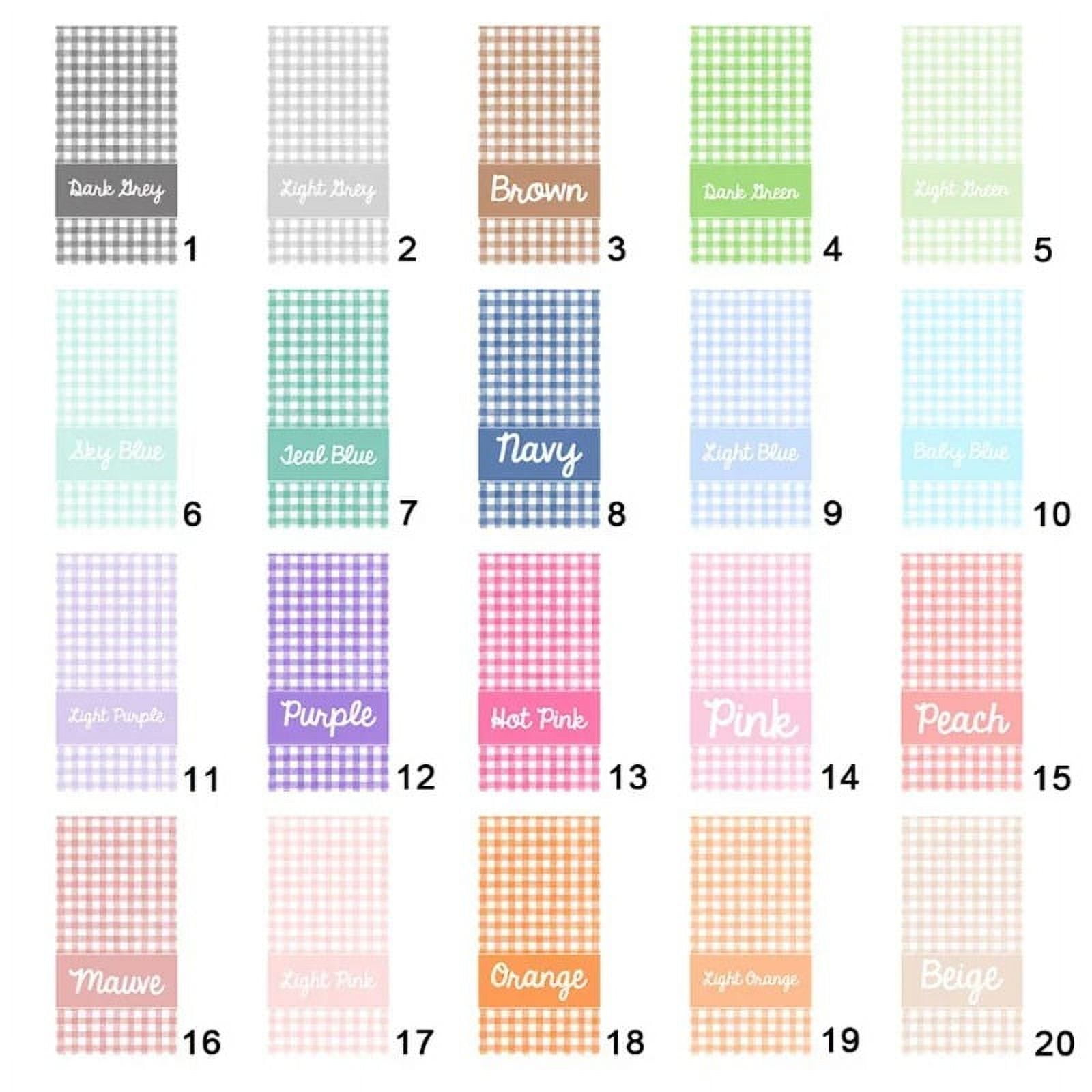 Colorful Grid Name Towel Font Personalized Beach Towel Bath Towel Multi ...
