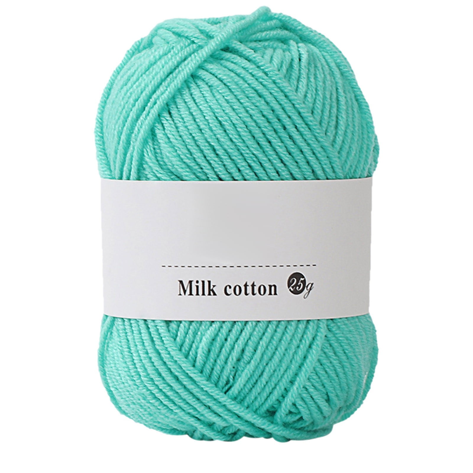 Colorful Hand Knitting Yarn | 4-Strand Milk Cotton | 25g Skein | Soft ...