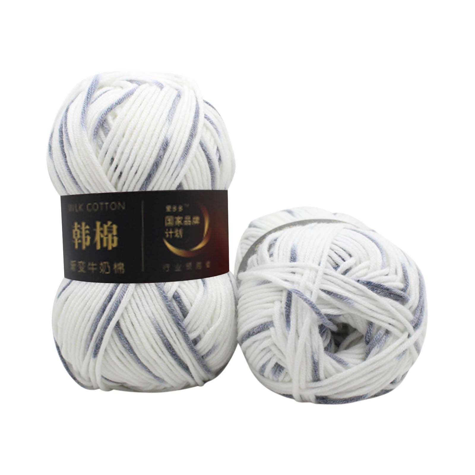 A Colorful Hand Knitting Yarn 50G Milk Soft Baby Wool For Crochet And Knitting Projects Cotton ...