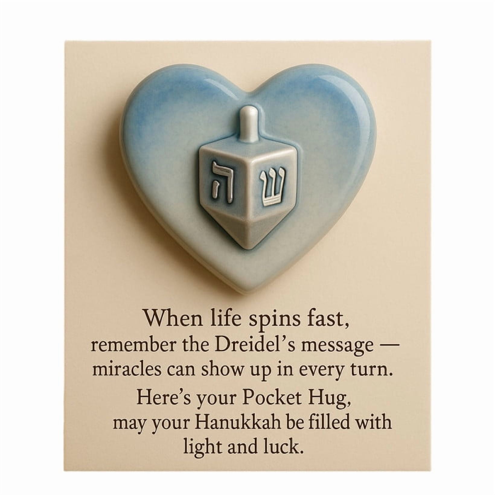 Colorful Hanukkah Pocket Hug Gift With Heartfelt Message Card ...