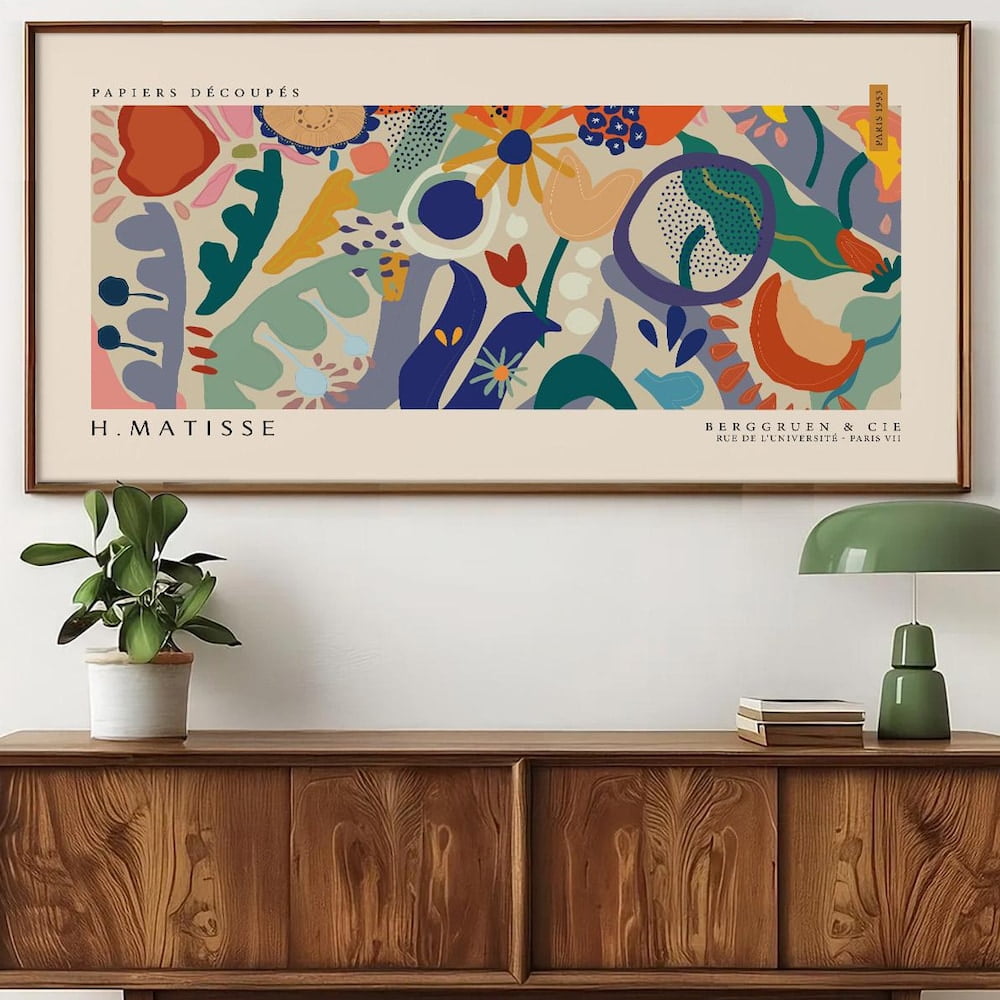 Colorful Henri Matisse Print, Aesthetic Room Decor, Matisse Wall Art ...