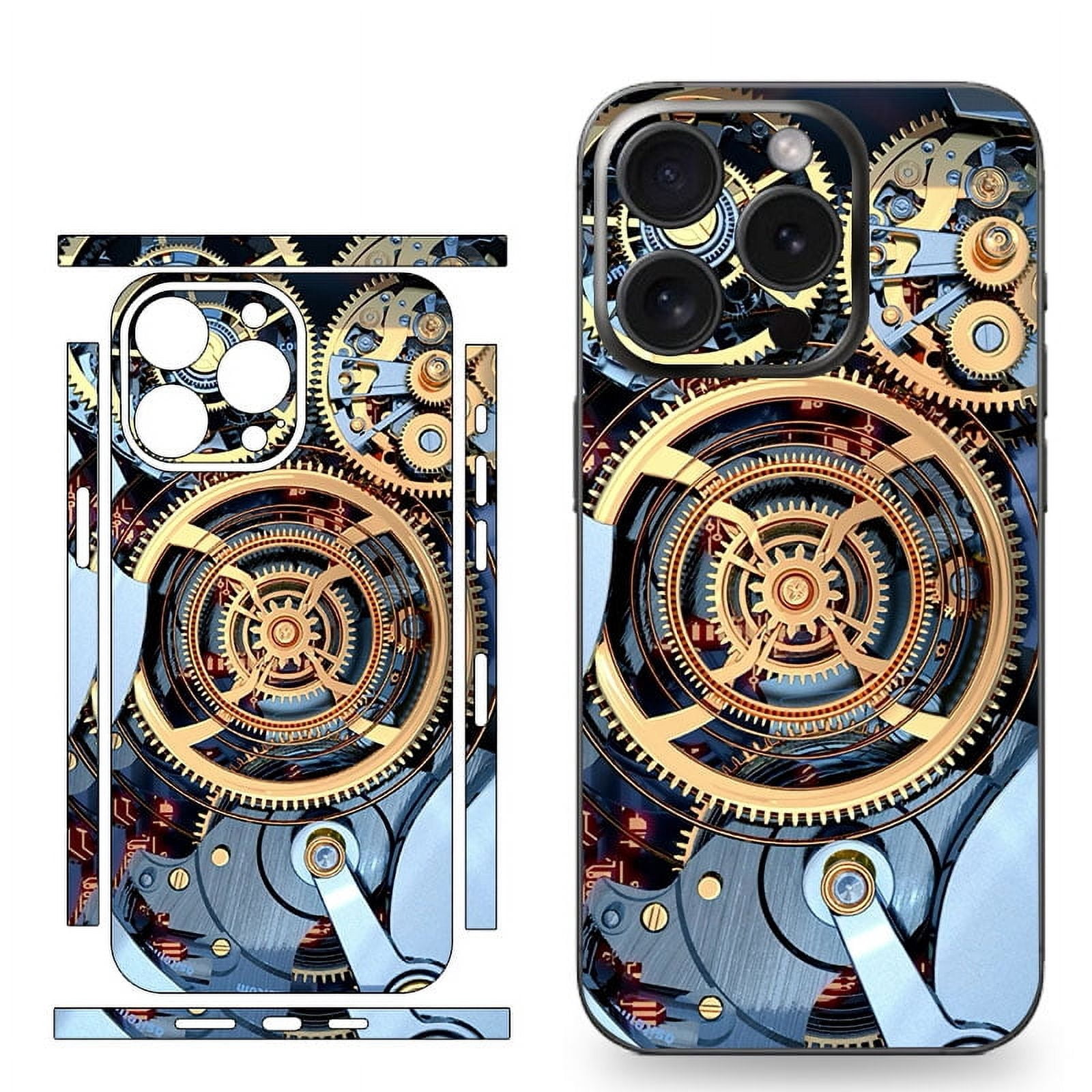 Colorful Honeycomb Decal Skin for iPhone 15 14 13 12 11 Pro Max XS XR ...