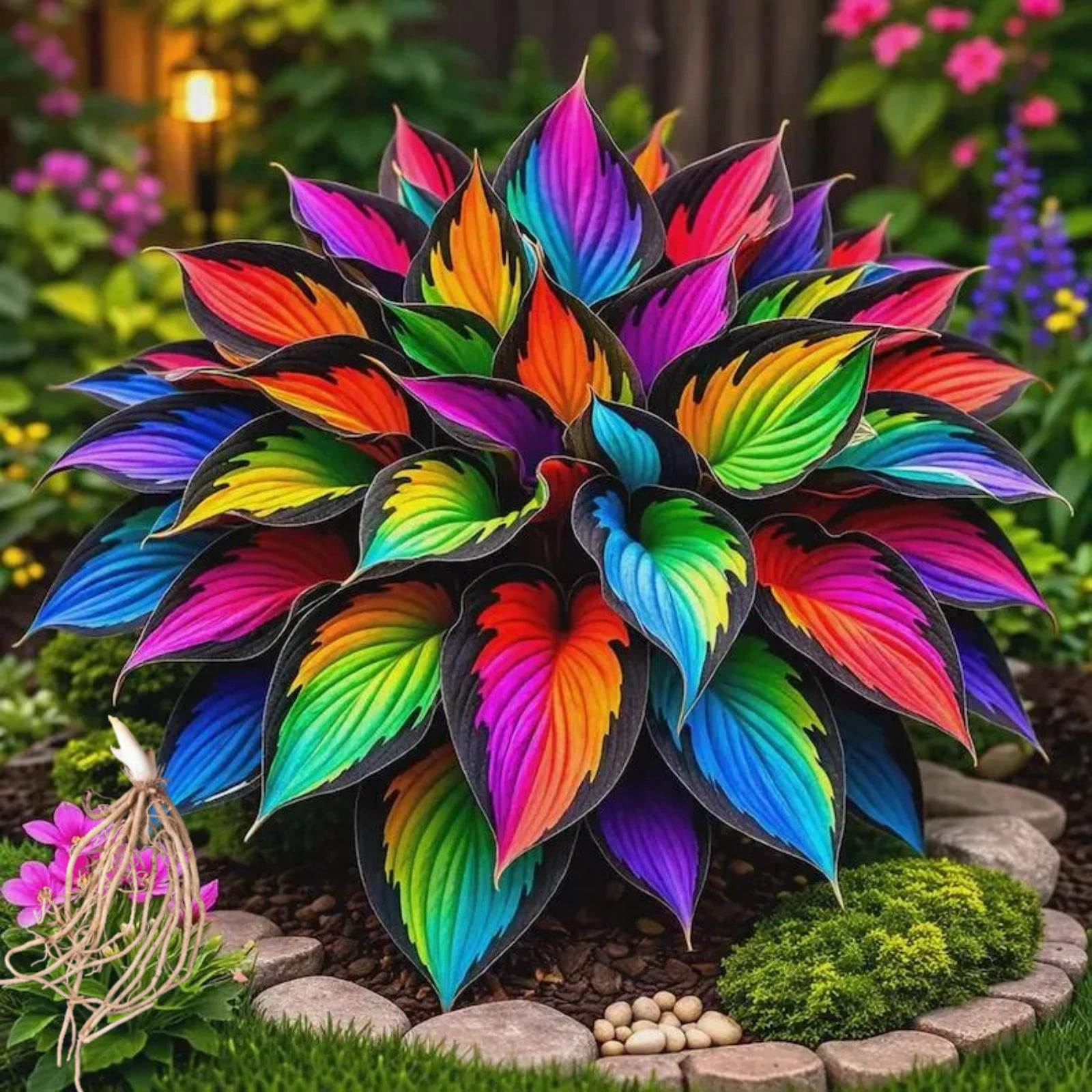 Colorful Hostas For Planting with Perennial Bloom Beautiful Garden Gift ...