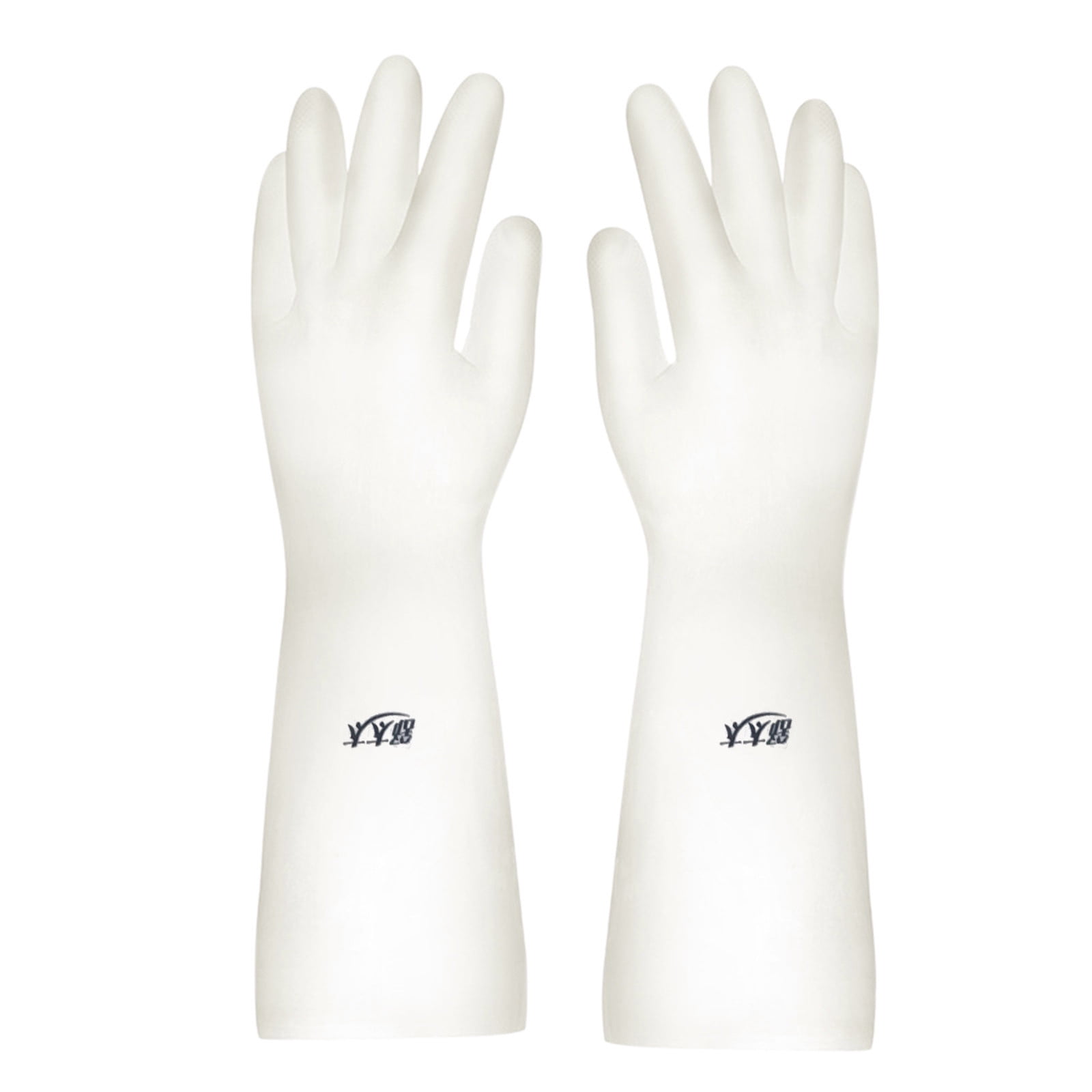 Colorful Household Gloves with Cotton Liner & Non-slip Grip, Water ...
