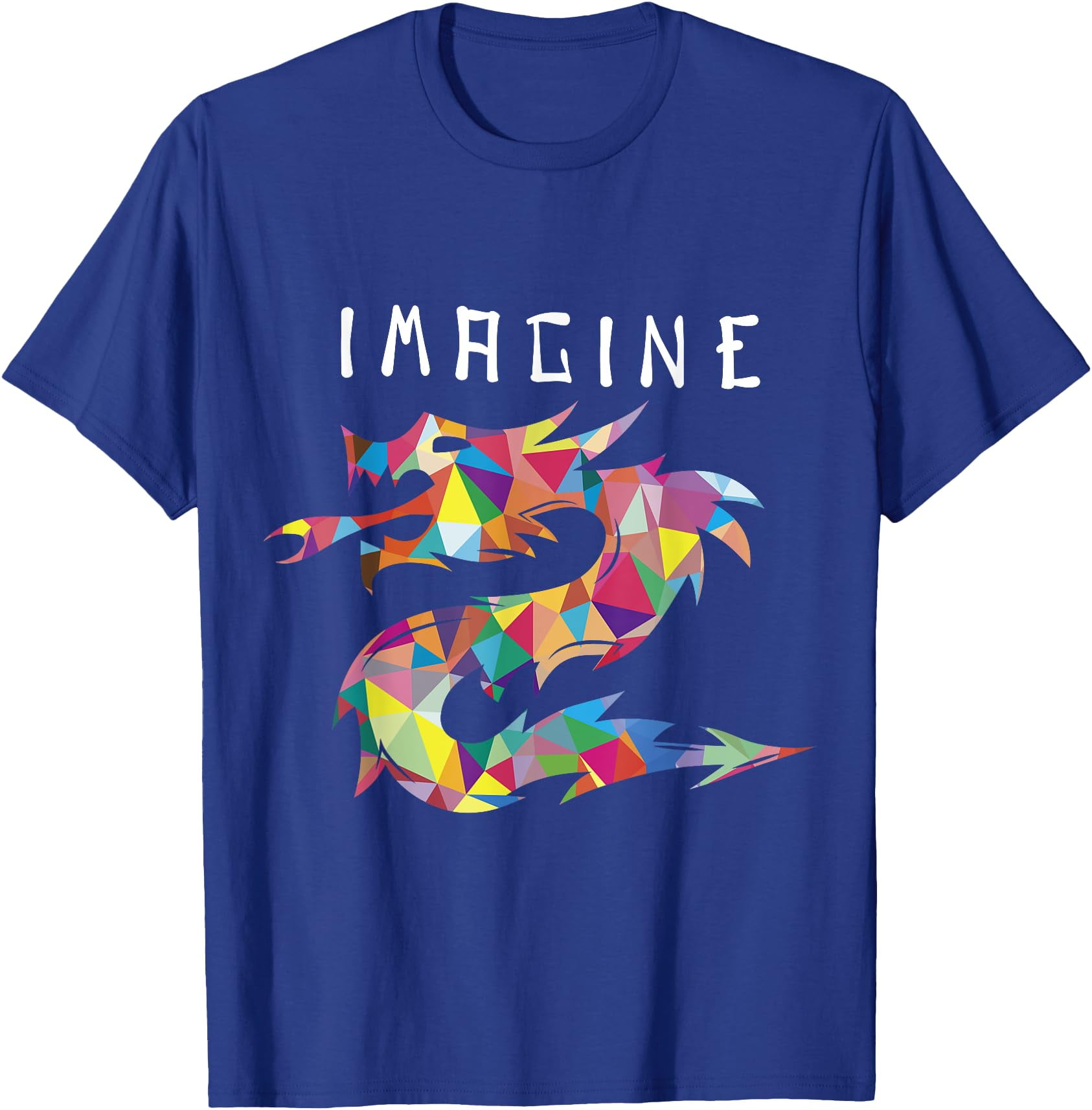 Colorful Imagine Fantasy Dragon Tattoo Style Unisex T-Shirt for Men ...