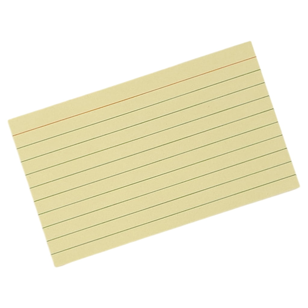 Colorful Indexcard Note Paper 50 Sheets Lined 3x5Inch Study Card Note ...