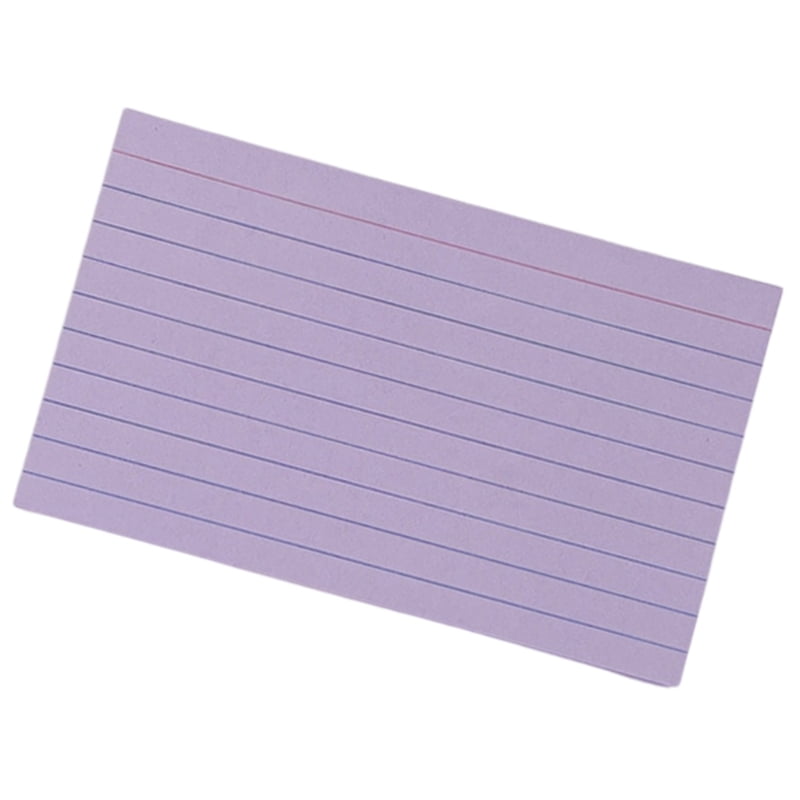 Colorful Indexcard Ruled Notecard 50 Sheets Lined 3x5Inch Study Card ...