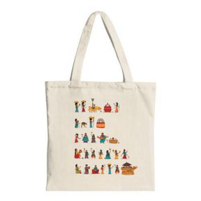 Funny Tv Show Tote Bag Large Reusable Grocery Tv Show Merchandise ...